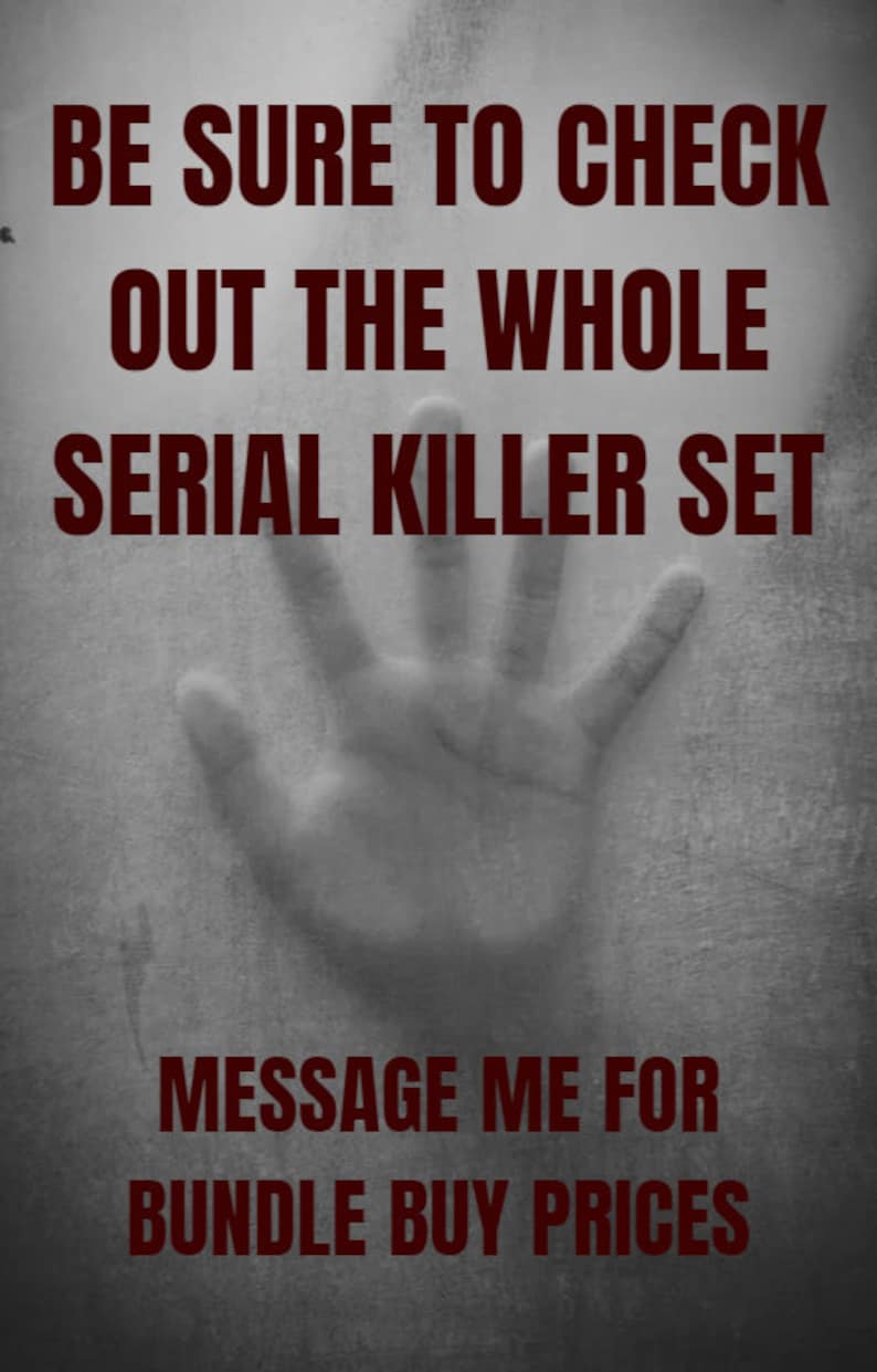 Jeffrey Dahmer Serial Killer Pillow Case - True Crime Decor - Gothic ...