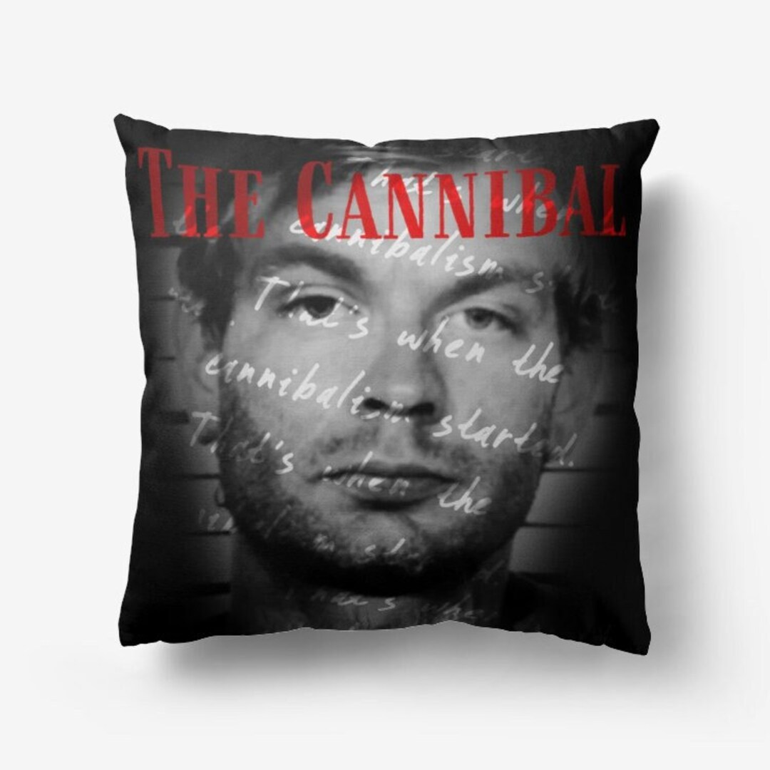 Jeffrey Dahmer Serial Killer Pillow Case - True Crime Decor - Gothic ...