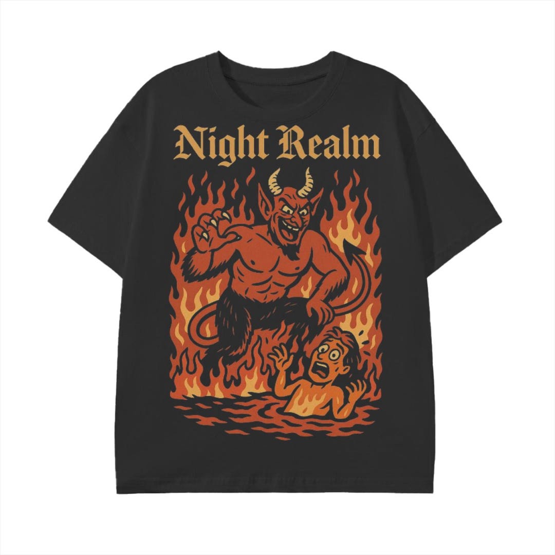 The Devil, Lucifer Morningstar, Satan, Unisex Classic T-shirt - Etsy