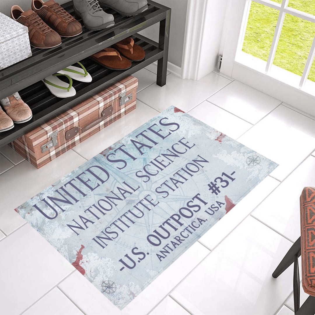 The Thing Doormat | John Carpenter Horror Decor | Outpost 31 Welcome ...
