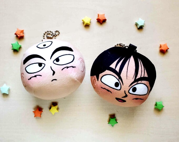 Dragon Ball-inspired Yamcha and Tenshinhan (tien) Manjuu Plush ...