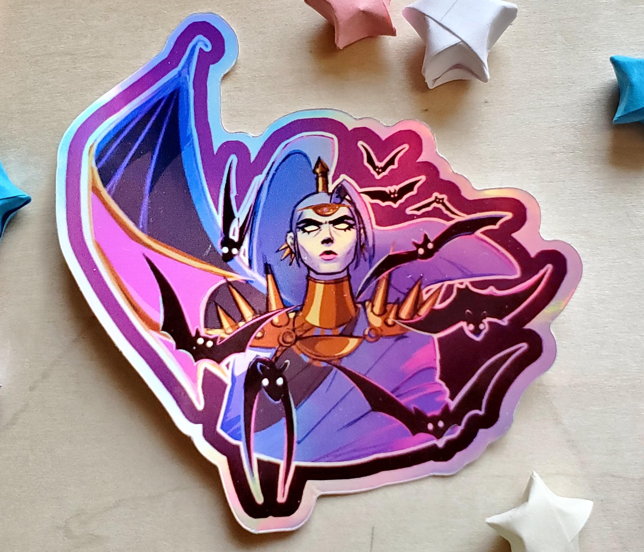 Hades Game Stickers -- Zagreus, Thanatos, Megaera, Nyx, Skelly - Etsy