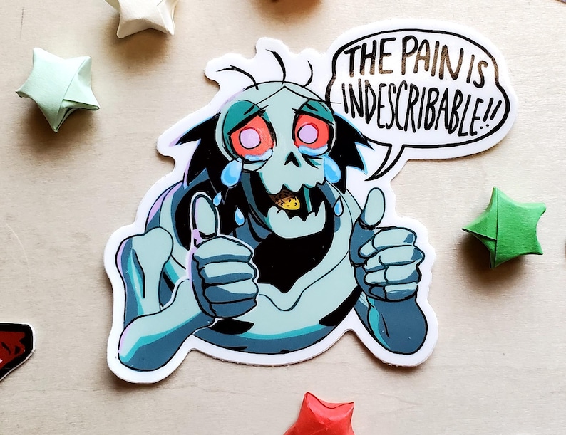 Hades Game Stickers -- Zagreus, Thanatos, Megaera, Nyx, Skelly - Etsy