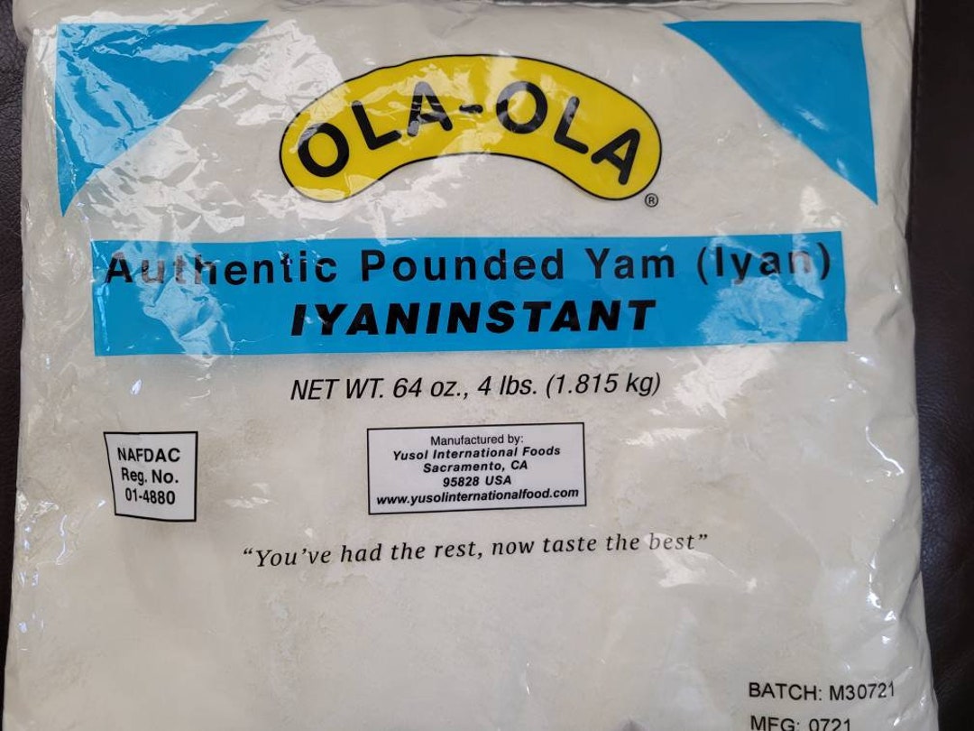 Pounded Yam Powder/ Amala/elubo Flour/ 5lb - Etsy