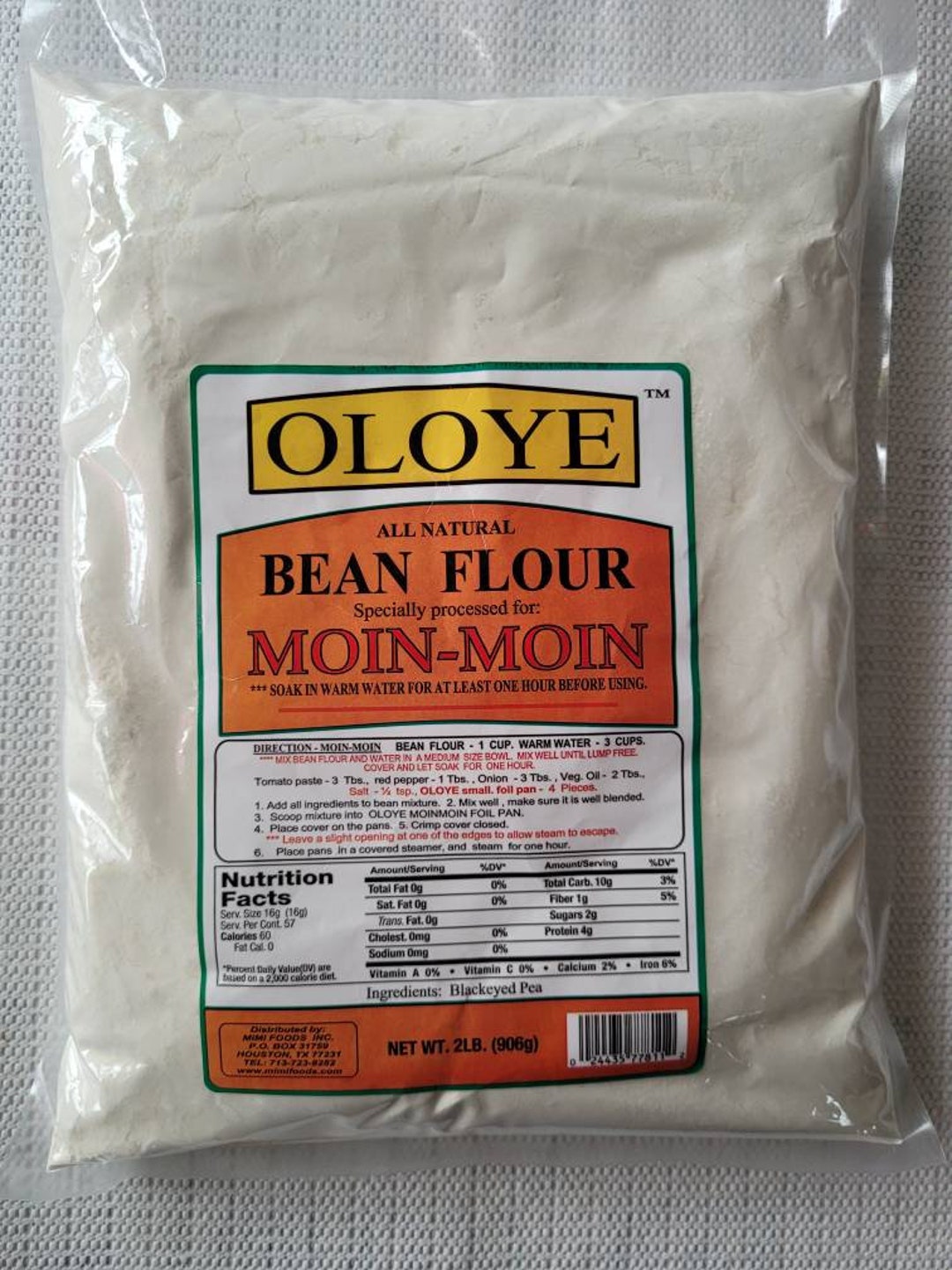 All Natural Akara Powder / Blackeye Peas Powder/ Koose Powder/ Bean ...