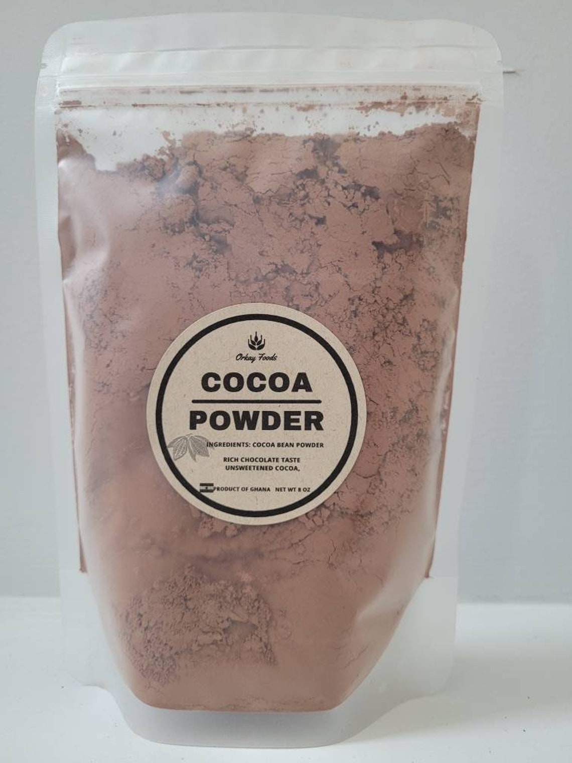 Ghana Raw Cacao/ Cocoa Powder 100% Raw/ Golden Tree Chocolate Powder ...