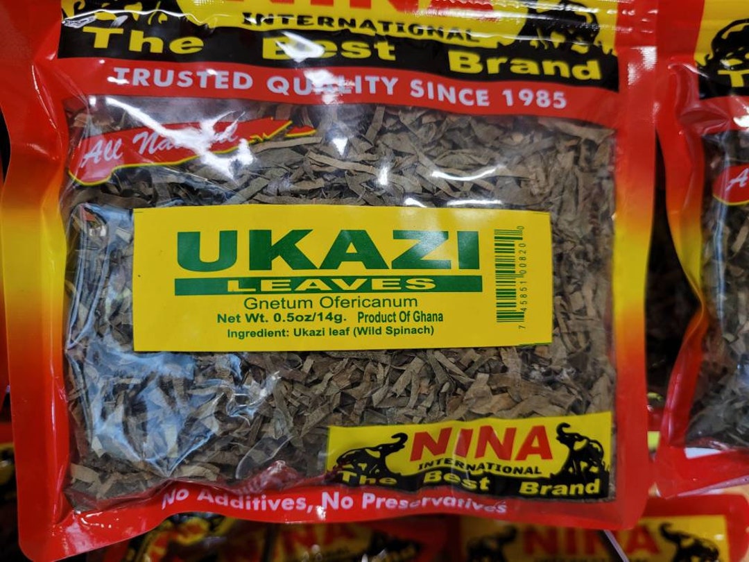 Ukazi Leaves/ Gnetum Ofericanum/ 0.05oz - Etsy