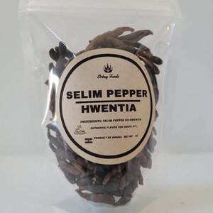 Selim Pepper/ Uda/hwentia/negro Pepper/ Xylopia Aethiopica/ 2.5oz/ - Etsy
