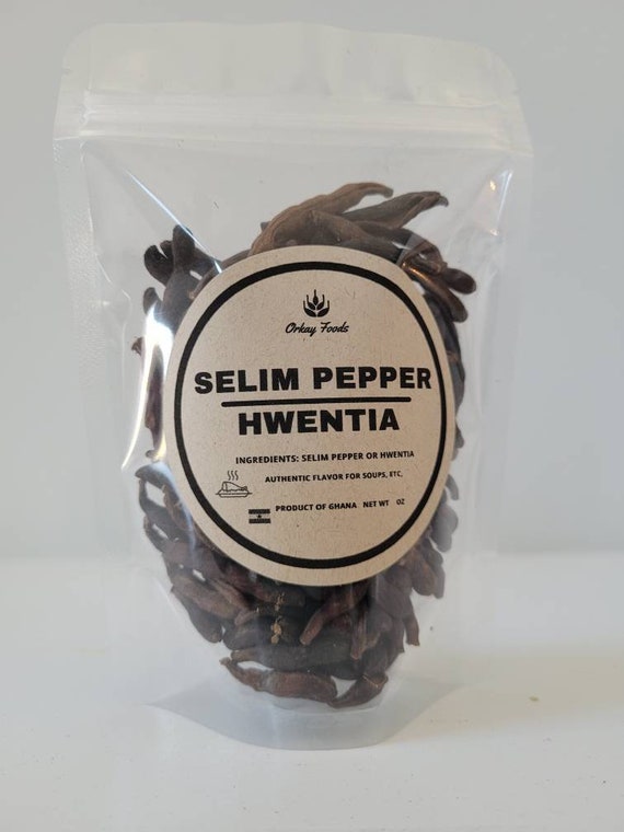 Selim Pepper/ Uda/hwentia/negro Pepper/ Xylopia Aethiopica/ - Etsy