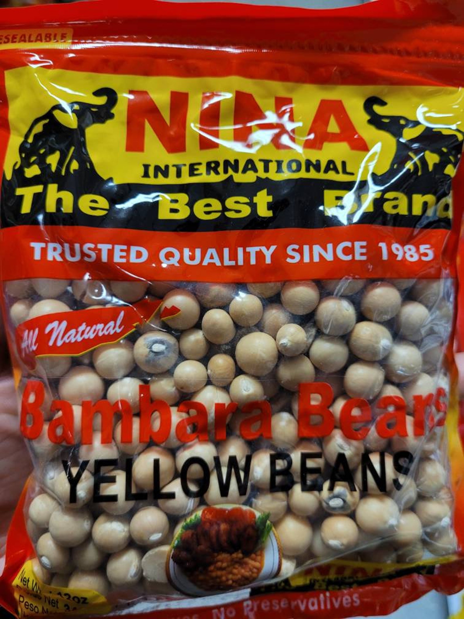 Bambara Beans / Okpa Beans / Congo Goober / Njugo Beans / Jugo Bean ...