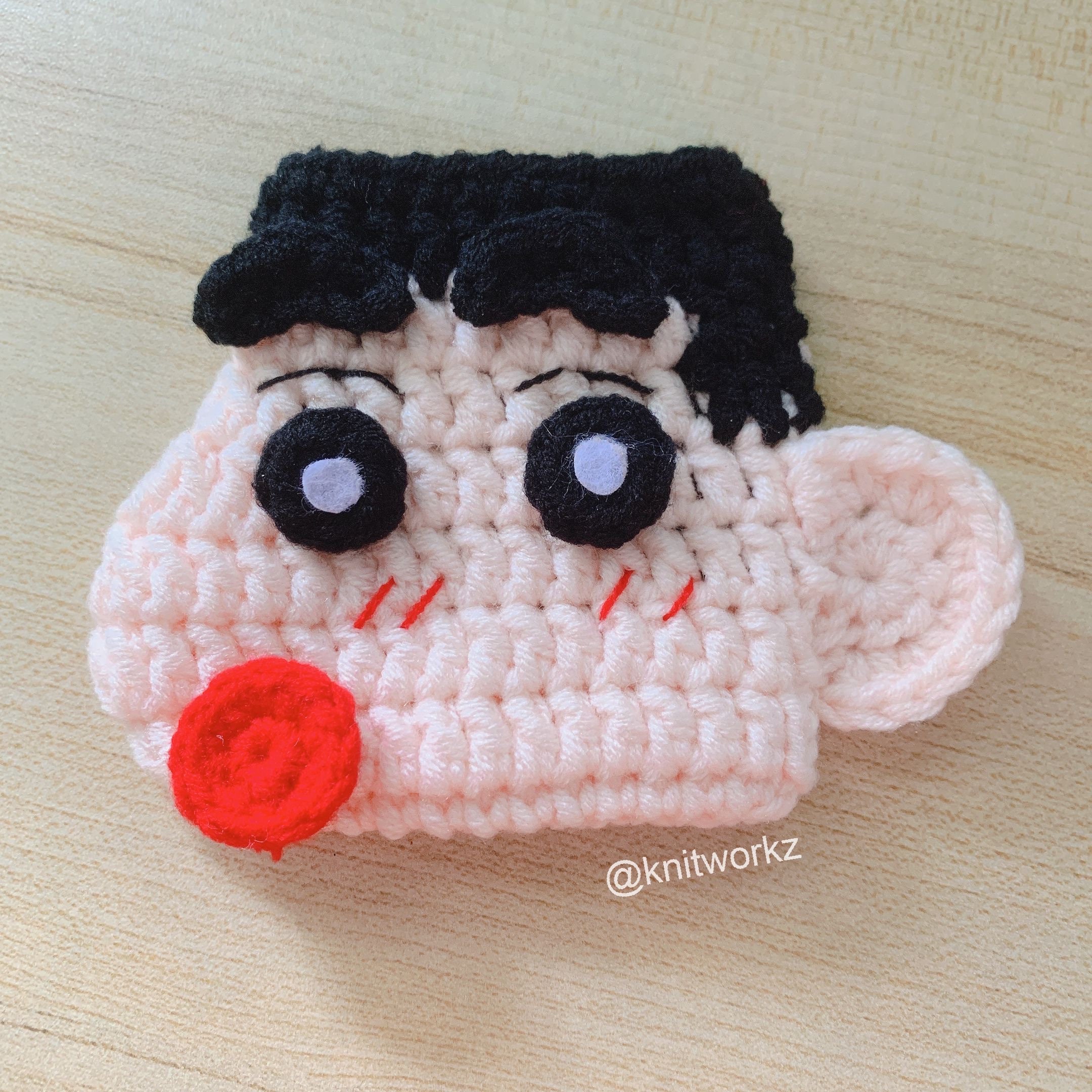 Crochet Pattern - Crayon Shin-chan Card/airpods Pouch - Etsy