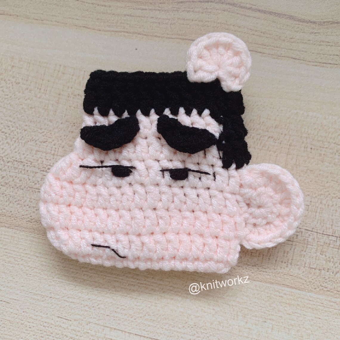Crochet Pattern Crayon Shin-chan Card/airpods Pouch - Etsy