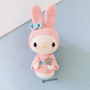 Crochet Pattern - 8in1 Kitty and Friends in Kimono Keychain - Etsy