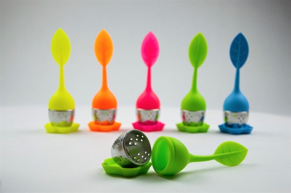 Silicone Tea Strainers LEAF Shape - Etsy
