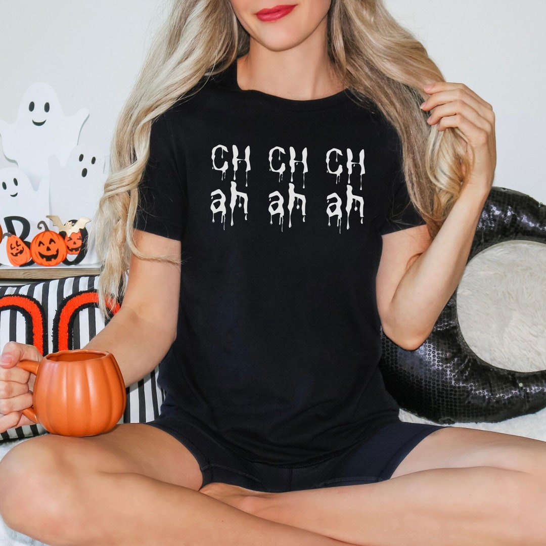 CH CH CH Ah Ah Ah Shirt, Friday the 13th Shirt, Jason Voorhees T-shirt, Halloween Shirt, Spooky ...