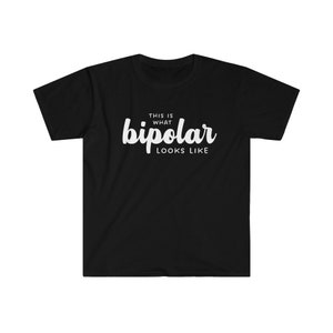 Mental Health Shirt This is What Bipolar Looks Like Shirt Mental Health ...