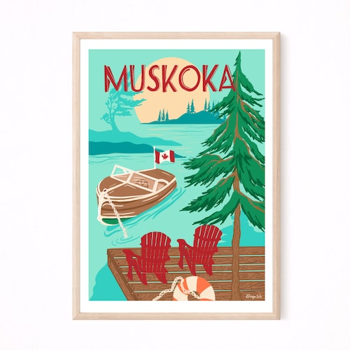 Lake Muskoka Print - Etsy