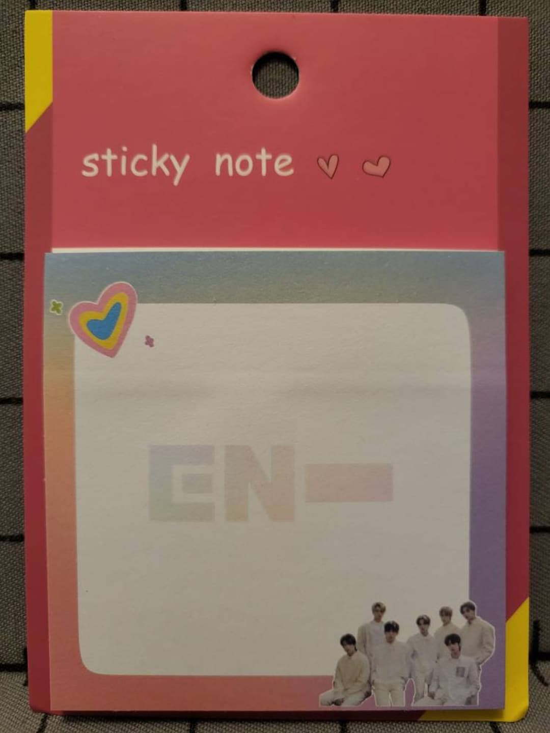 Enhypen Sticky Notepad - Etsy