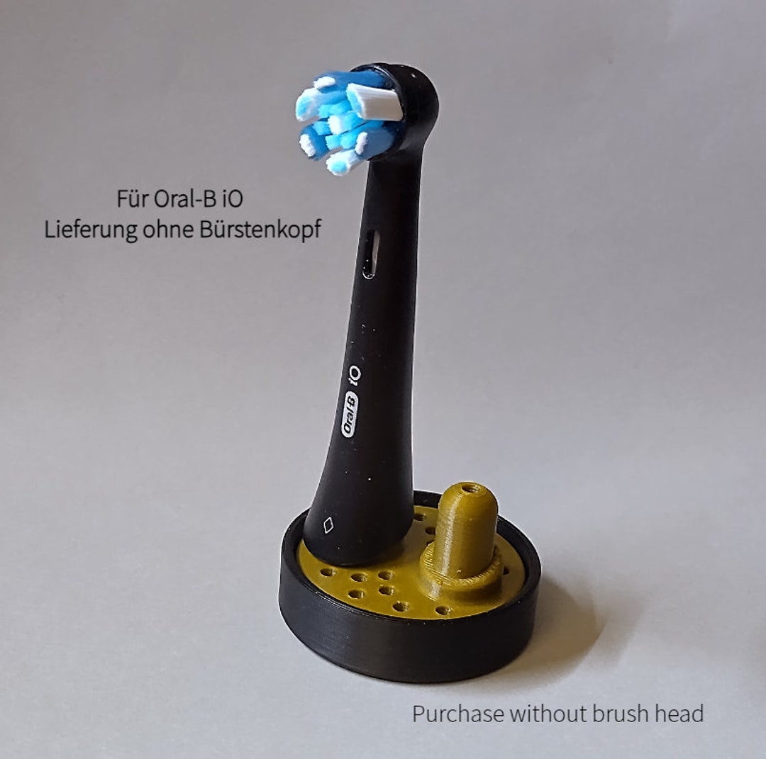 Toothbrush Stand With Drip Tray, Attachment Head Holder for Oral-b IO ...
