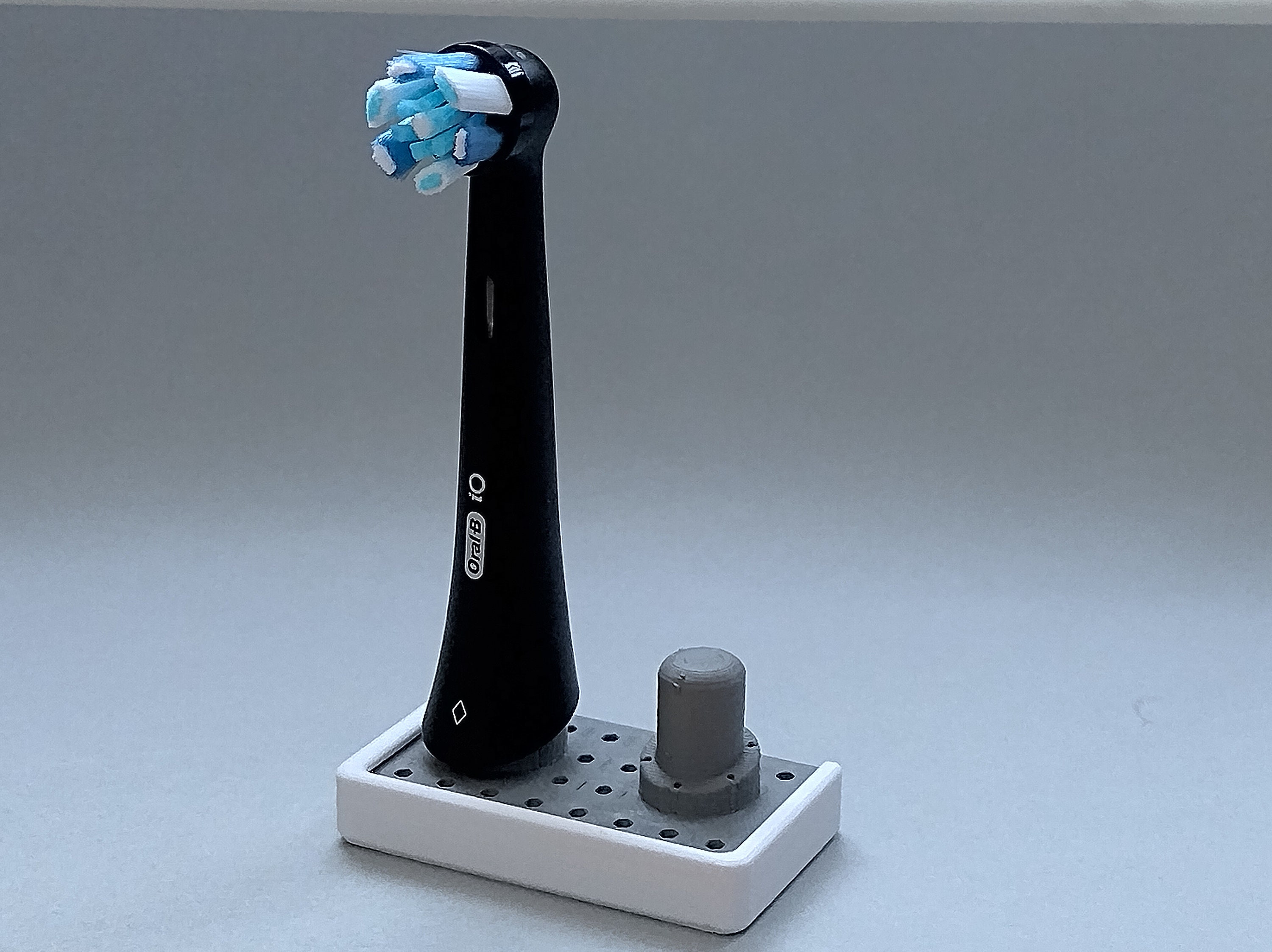 Oral-b IO Toothbrush Stand With Drip Tray, Attachment Head Holder ...