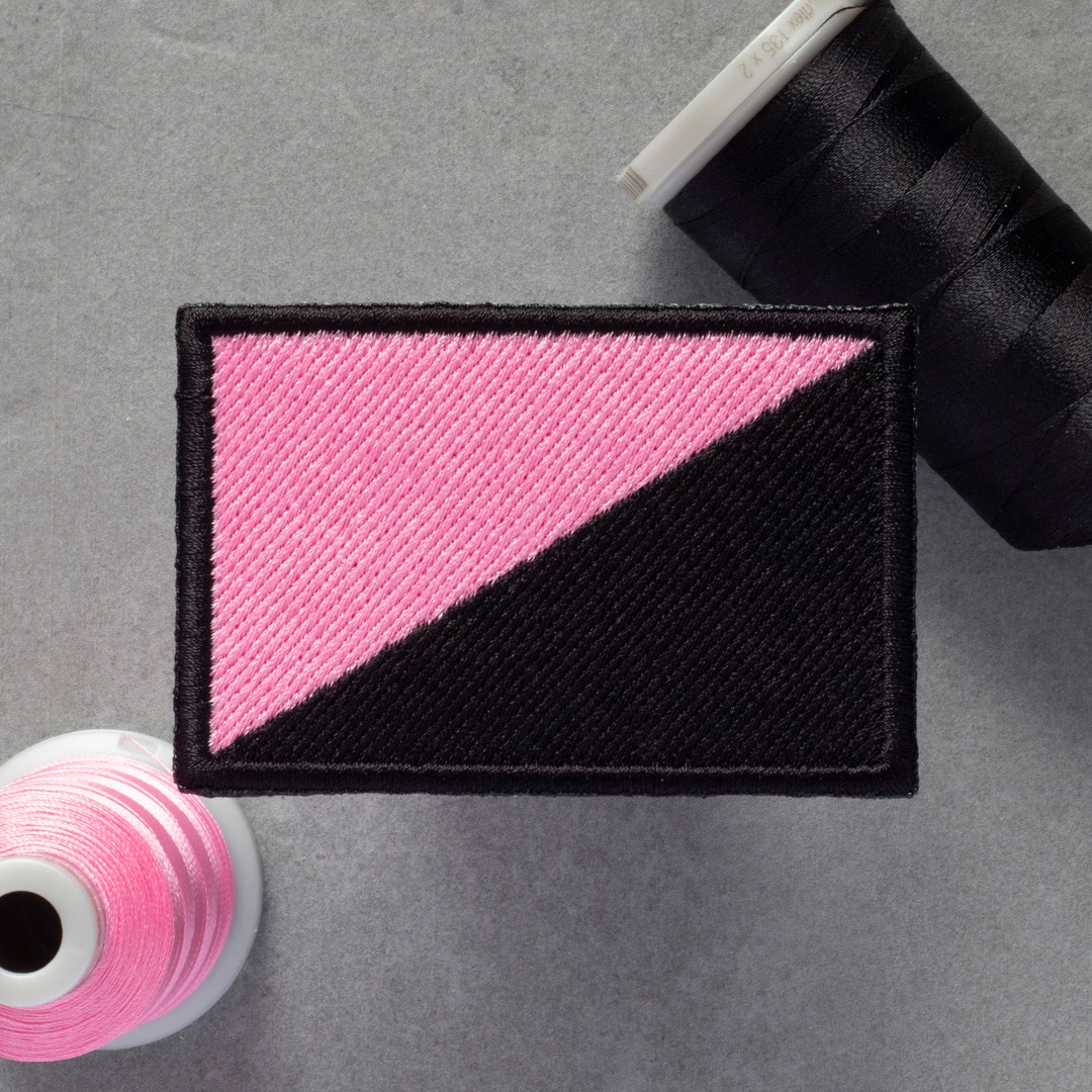 Anarchist (queer Anarchism) Flag Embroidered Patch | LGBT Antifa ...