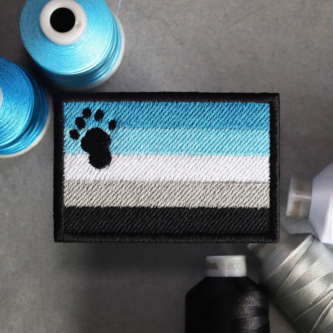 Otter Pride Flag Embroidered Patch / LGBT Gay Iron and Sew on - Etsy