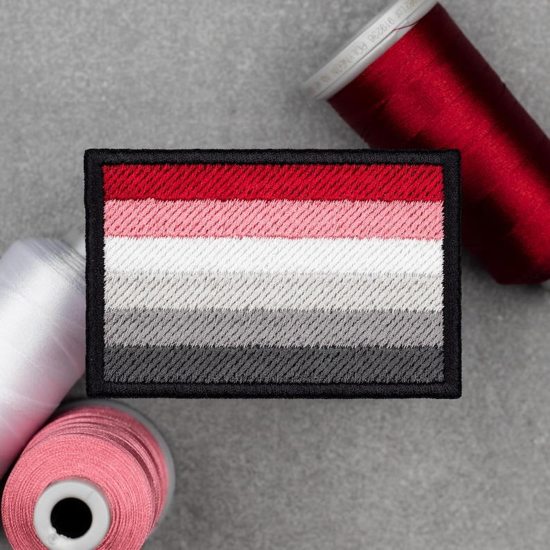 Rabies Pride Flag Embroidered Patch | Neurodivergent Austism | Hook and ...