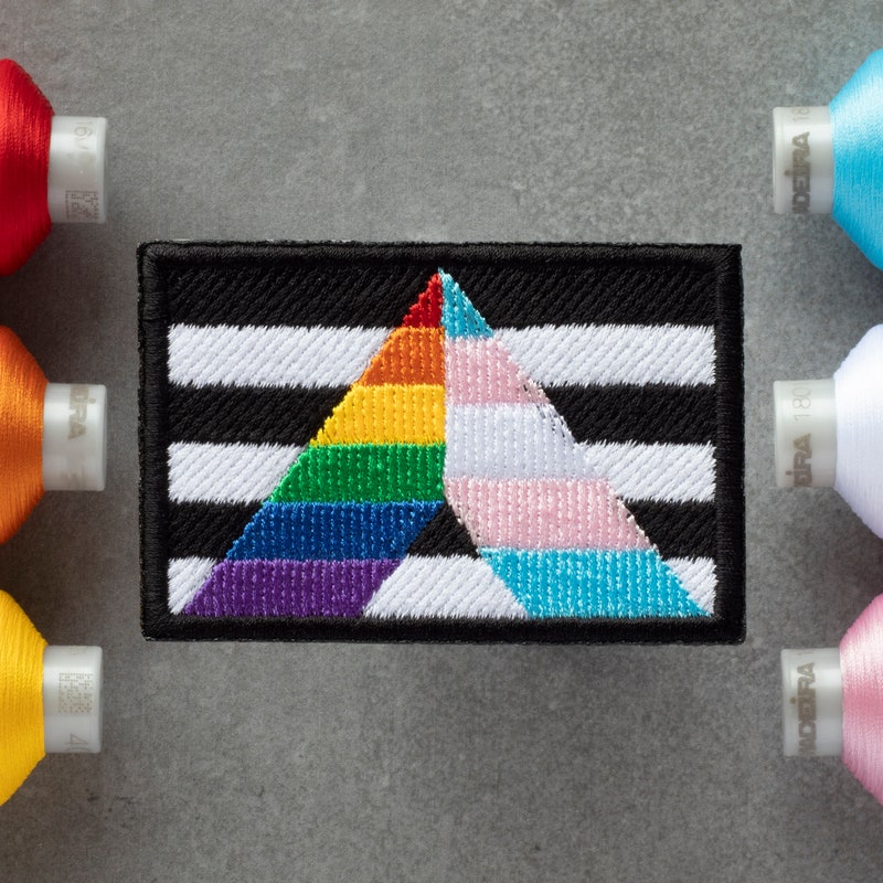 Trans Pride Velcro Patch - Etsy