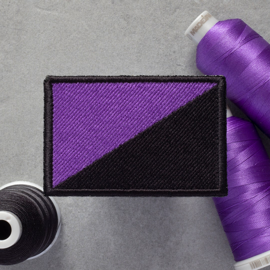 Anarchist (anarcha-feminism) Flag Embroidered Patch | Feminism Equality ...