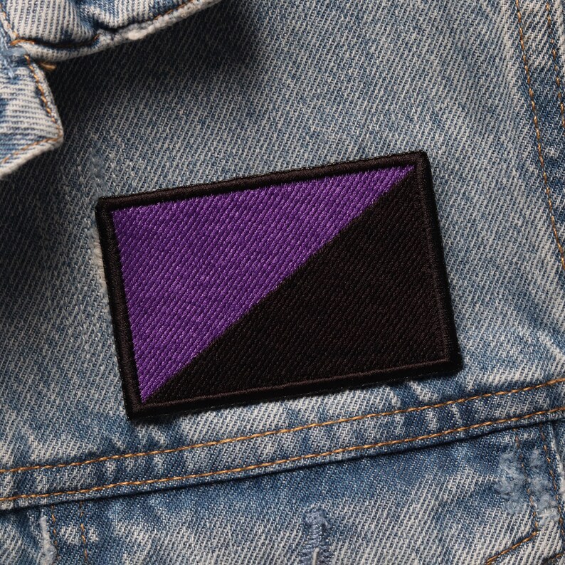 Anarchist anarcha-feminism Flag Embroidered Patch Feminism - Etsy
