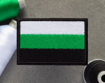 Anarchist anarcho-syndicalism Flag Embroidered Patch Antifa Anarchism ...