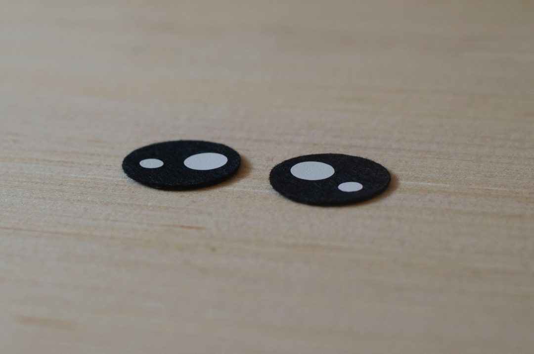 5 Pairs of 1/2 Inch Micro Felt Eyes - Etsy