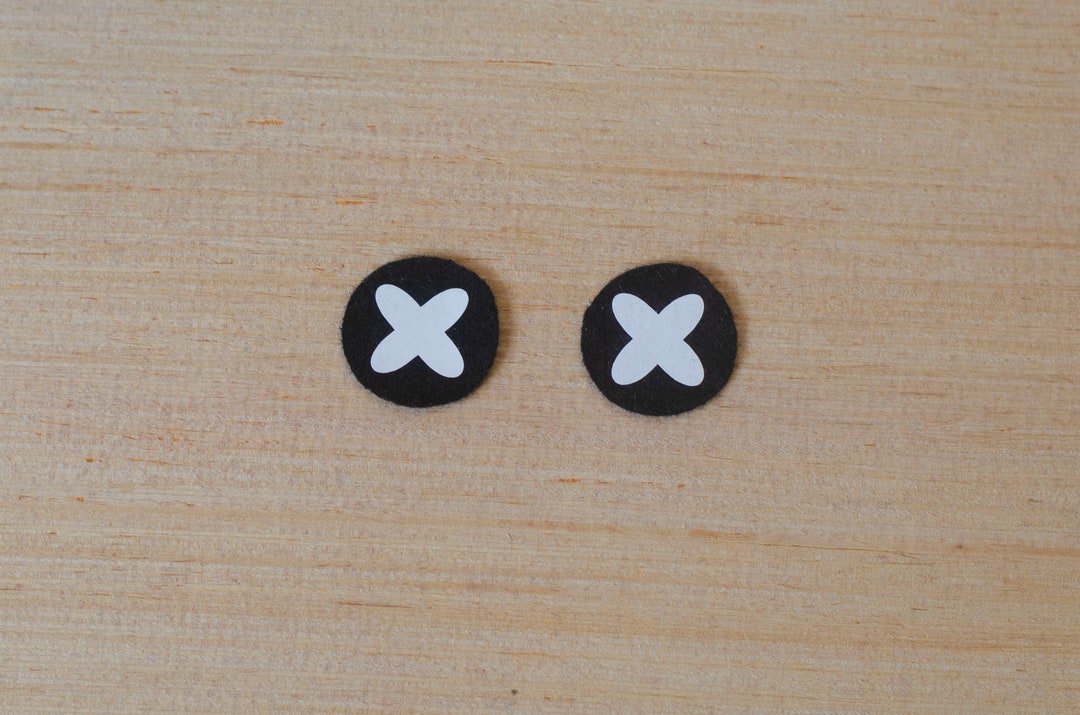 1/2 12mm Micro Kawaii Felt Eyes - Etsy