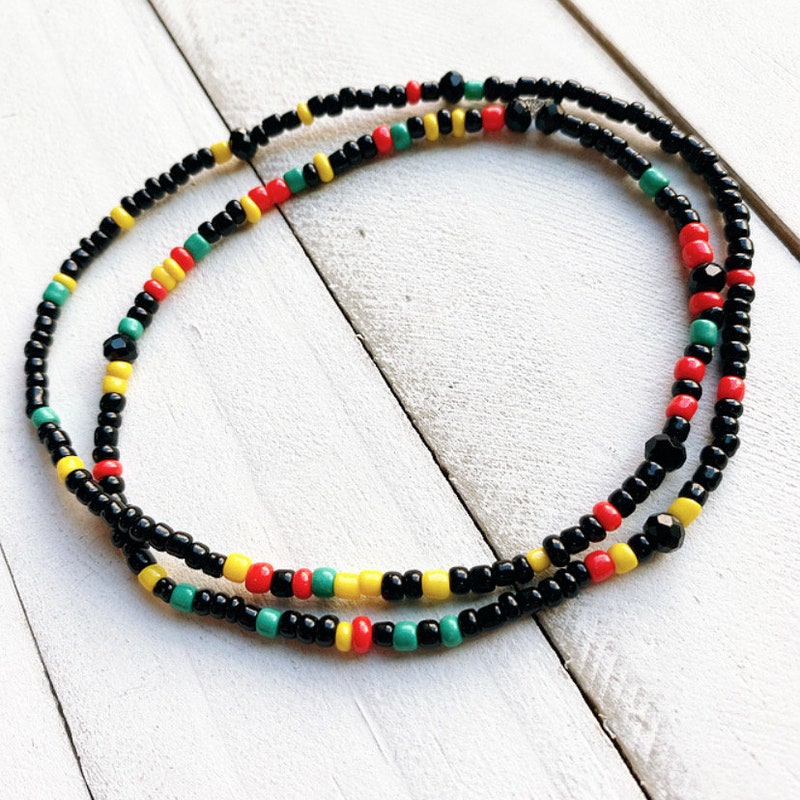 Rasta Bracelet - Etsy