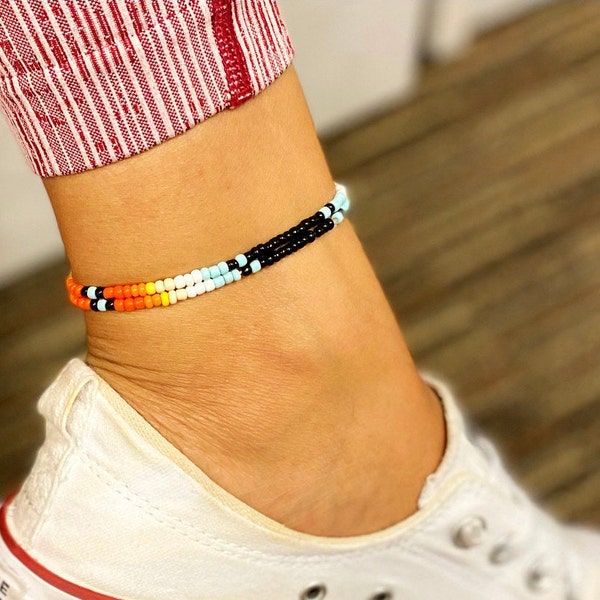 Seed Bead Anklets - Etsy