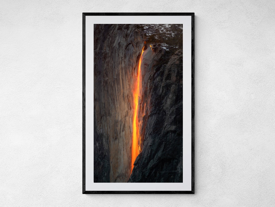 Firefall - Horsetail Falls - El Capitan - Yosemite National Park - Fine ...