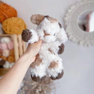 Crochet Baby Goat Lovey Pattern – Greta, No-sew Amigurumi (PDF Pattern ...
