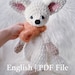 Crochet Dog Pattern Crochet Puppy Pattern: Squishy Puppy Oreo the ...