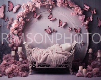 Digital Background Leafy Path - Etsy