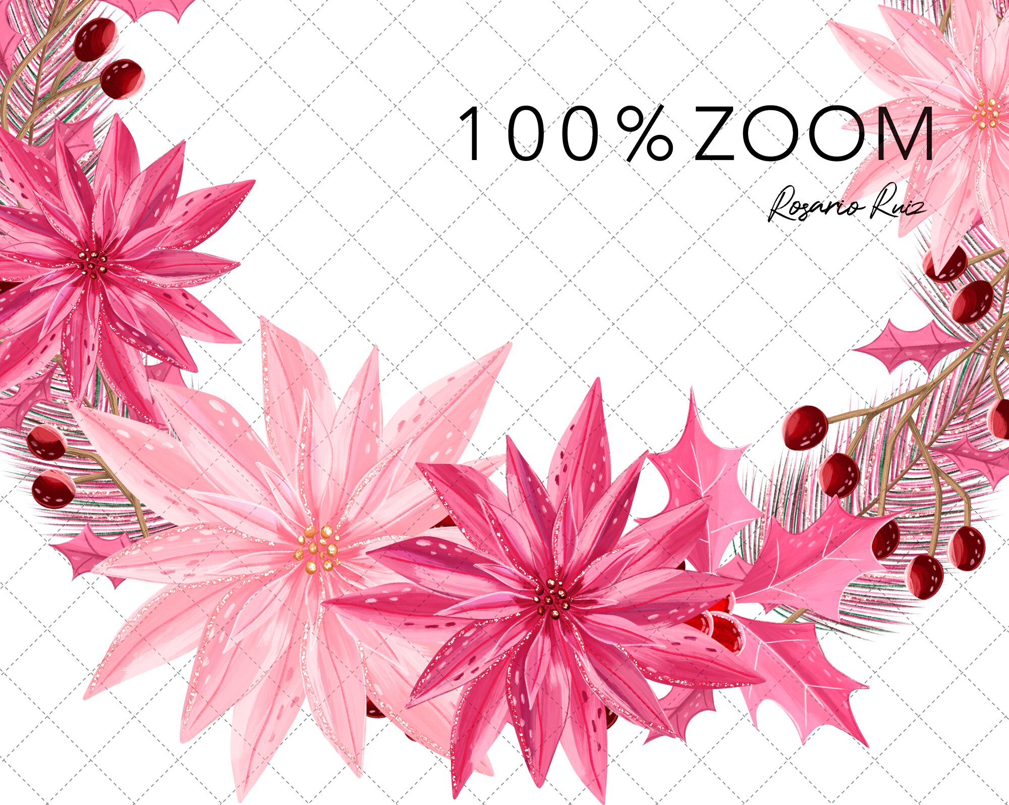 Pink Christmas Clipart, Cute Polar Bear, Winter Pink Clip Art ...