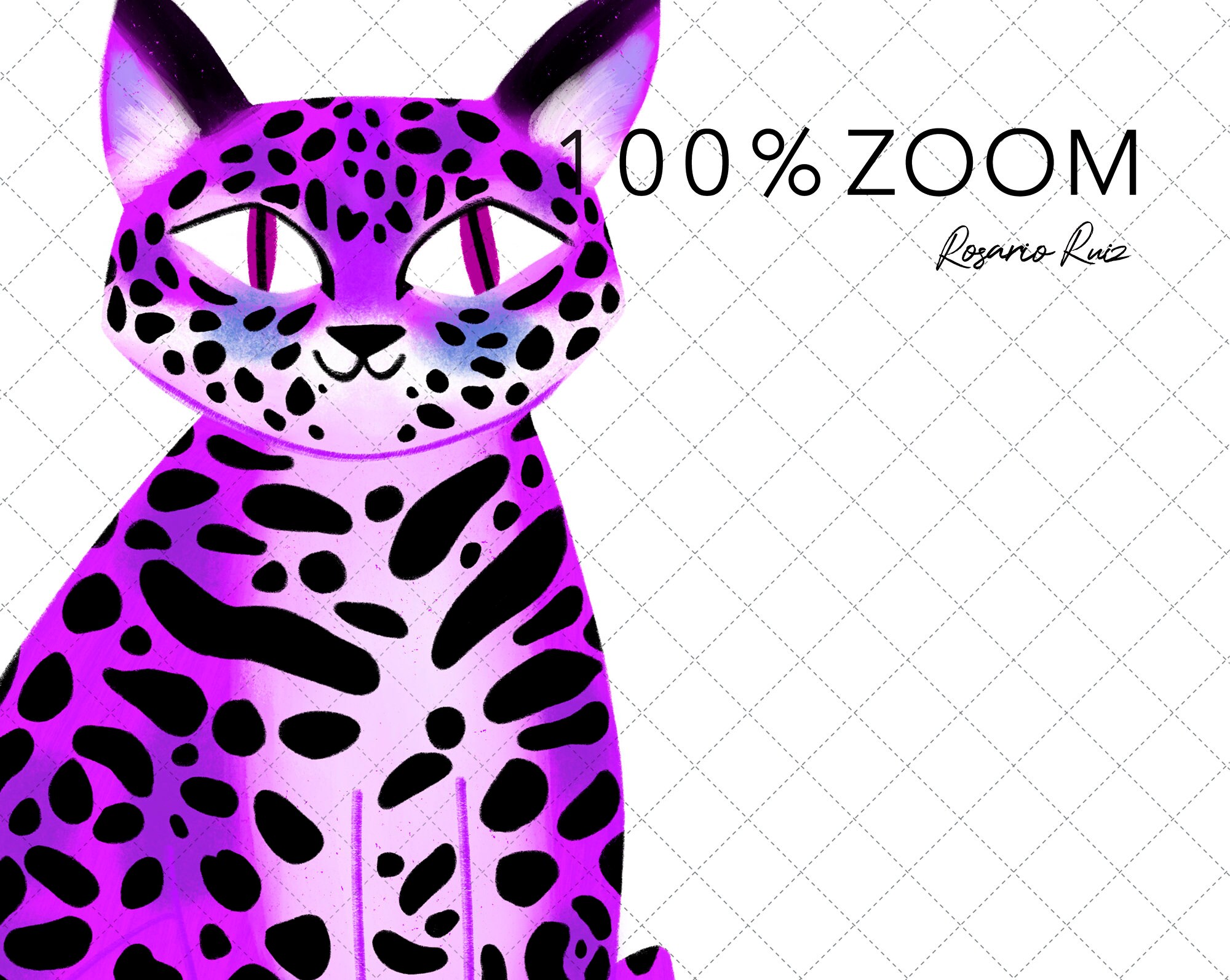 Colorful Jungle Clipart, Pink Tiger Clip Art Jungle Friends Printable ...