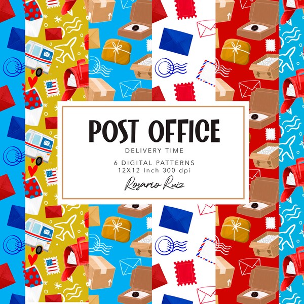 Printable Post Office Stamp - Etsy