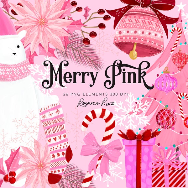 Pink Christmas Tree - Etsy