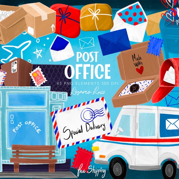 Happy Mail Clipart - Etsy