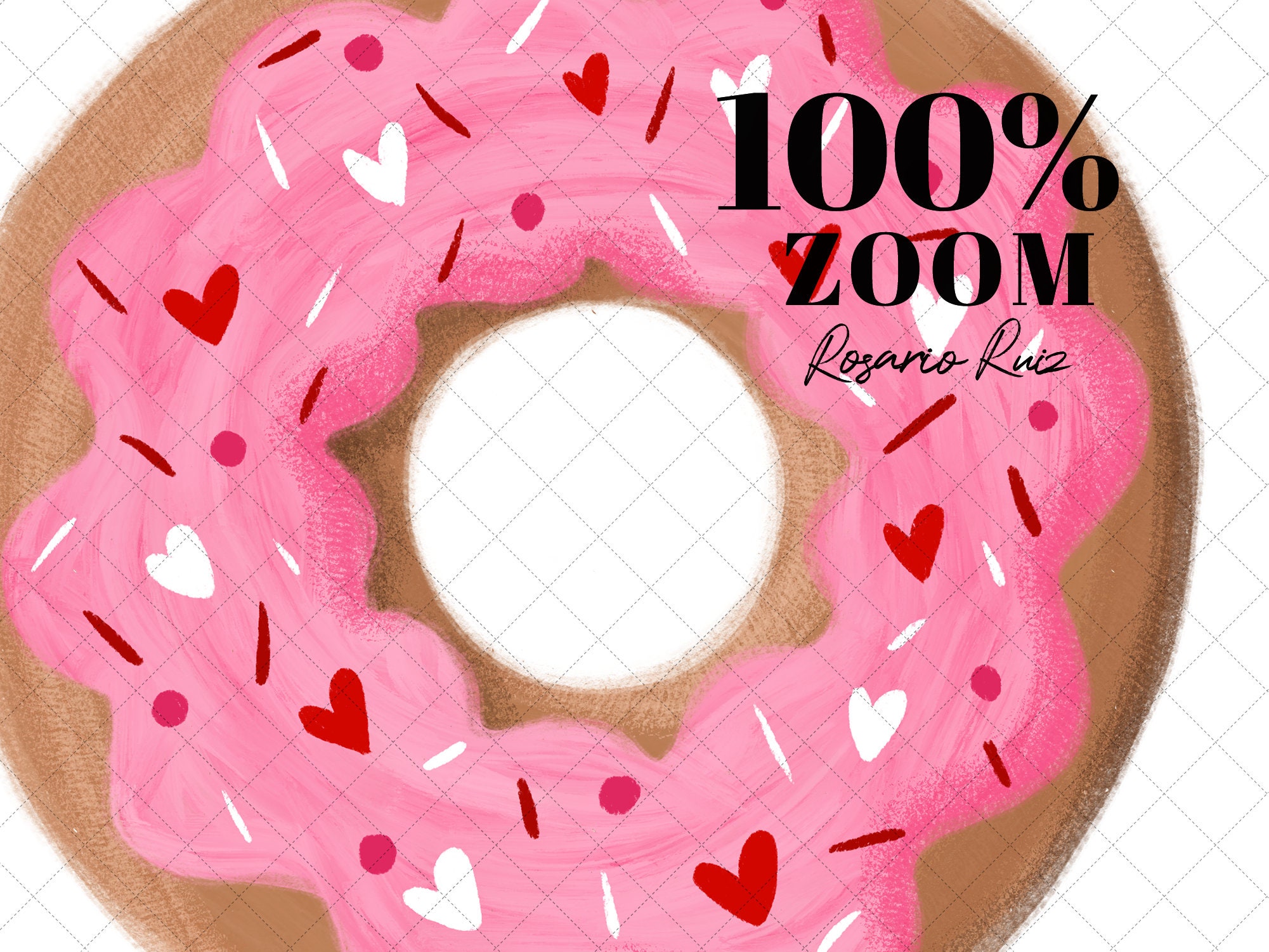 Valentine's Day Clipart, Valentine Sweets, Heart Cookies, Strawberry ...