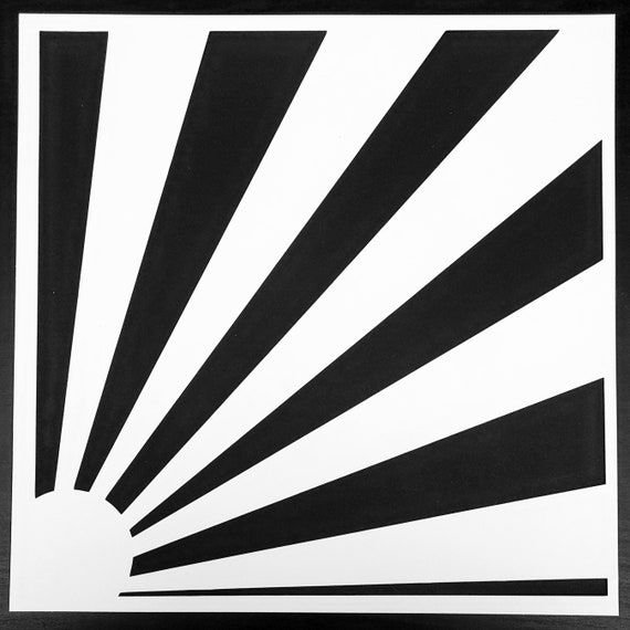 Sunburst Template Pre-cut Cardstock Shape - Etsy