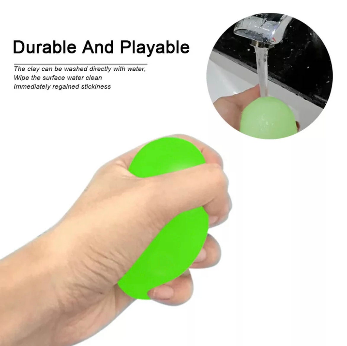 4pc Glow in the Dark Squishy Stress Balls / Fidget Toys - Etsy