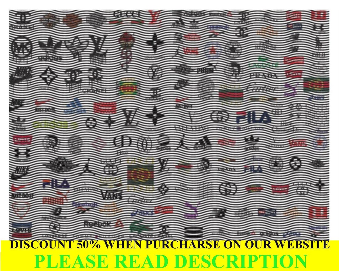 Brand Logo Bundle Svg, Fashion Logo Svg, Famous Brand Logos Svg ...