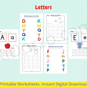 Printable Toddler Worksheets / Preschool Printable Worksheets ...