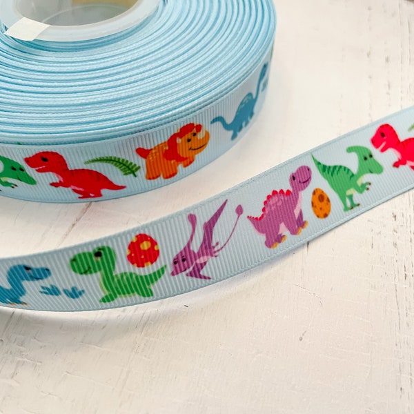 Dinosaur Ribbon - Etsy